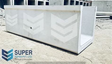 Rcc U Shape Gutter At ₹ 3500meter Precast Drain In Lucknow Id