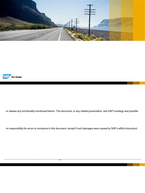 Sap Product Road Map Sap Leonardo Internet Of Things Iot Pdf