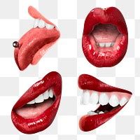 Sexy Png Lips Red Luscious Premium PNG Rawpixel
