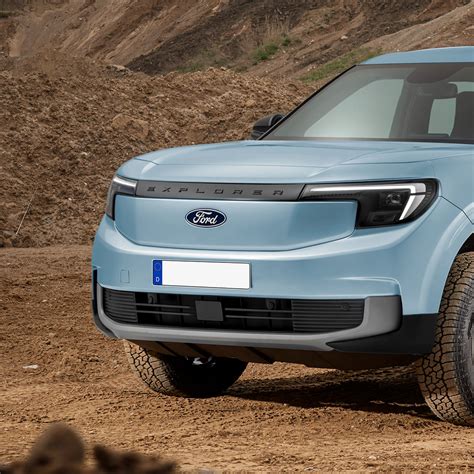 Ford Explorer Ev Truck On Behance