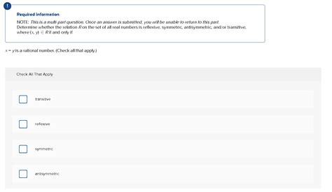 Solved Required Information Note This Is A Multi Part