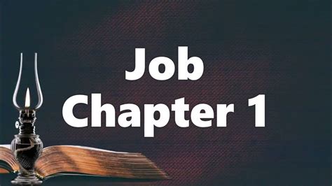 The Book Of Job Chapter 1 New King James Version Nkjv Audio Bible Youtube