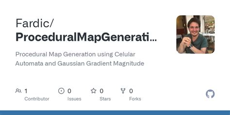 Github Fardicproceduralmapgeneration Procedural Map Generation Using Celular Automata And