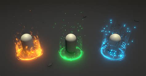 Character Selection VFX In Unity