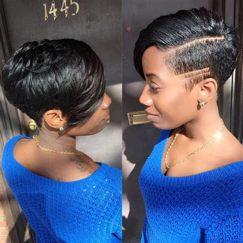 Side Fringe Hairstyles For Black Women