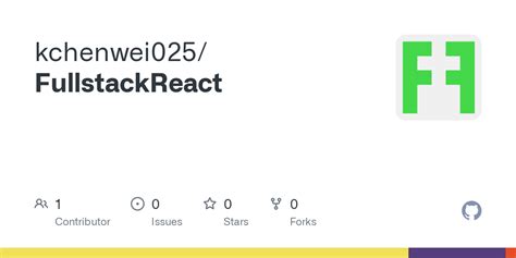 GitHub Kchenwei025 FullstackReact