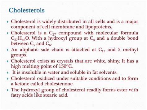 Lipids Properties Classification Function PPTX Chemistry Science
