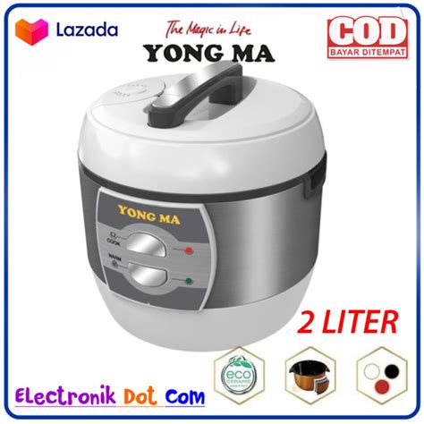Yongma Smc 7033 Yongma Rice Cooker Yongma Magic Com 2 Liter Lazada Indonesia