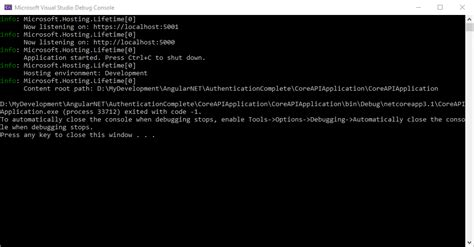 web api cannot access web api core 3 0 from postman calls