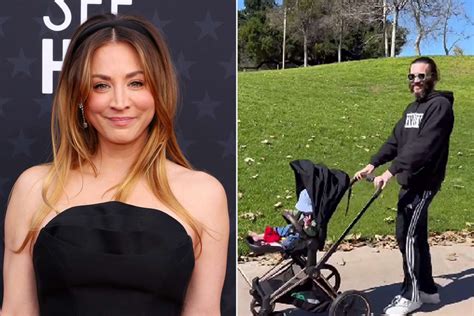 Kaley Cuoco Calls Partner Tom Pelphrey The ‘hottest Dad Ever