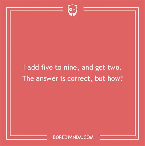 simple number riddles with clever twists and solutions bored panda