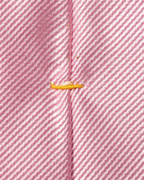 Pink Solid Silk Twill Tie Eton