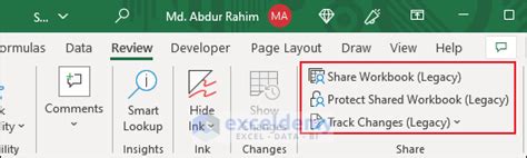 How To Share Workbook In Excel Complete Guideline Exceldemy