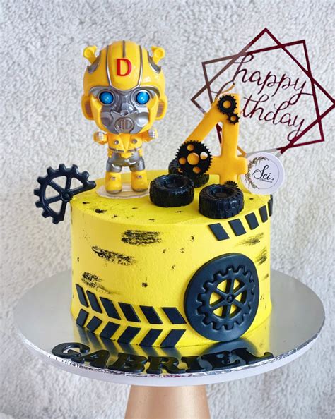 Transformers Bumblebee Cake Sei Pâtisserie