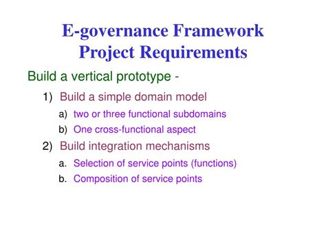 Ppt Ethens A Component Based Framework For E Governance Powerpoint