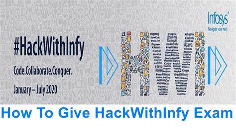 How To Give HackWithInfy Exam Step By Step Process YouTube