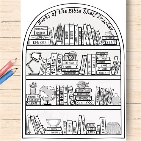 Bible Bookshelf Printable Printable Free Templates