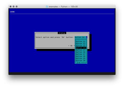 Github Statgendialogs Python Library For Text Based Gui