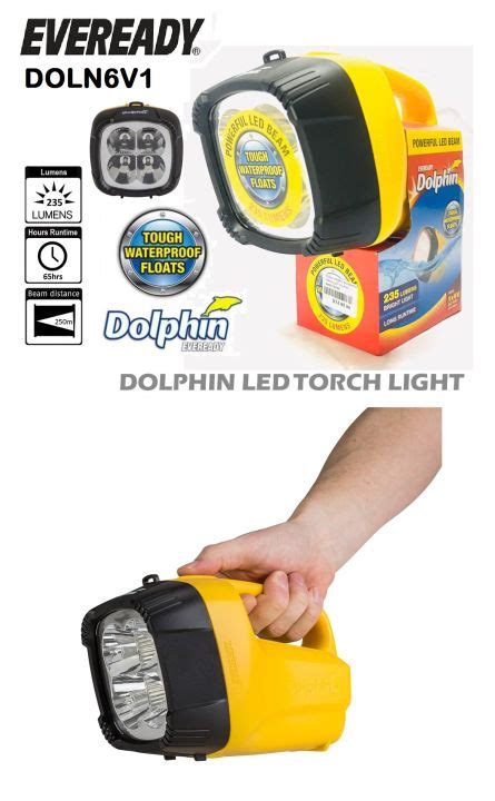 Eveready Doln6v1 Dolphin 235 Lumens Led Floating Lantern Torch Lazada
