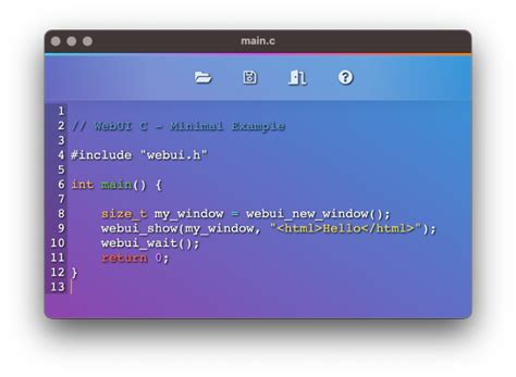 Github Webui Devwebui Use Any Web Browser As Gui With Your Preferred Language In The