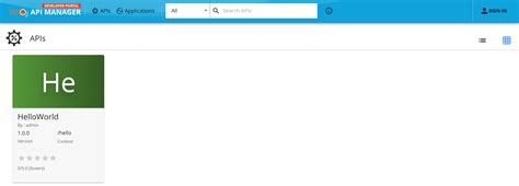 API Management WSO API Manager Documentation