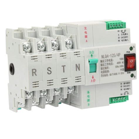 Buy Automatic Transfer Switch Dual Transfer Switch 50hz 60hz Toggle Switch 4p Automatic