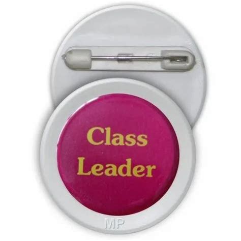 Printed Class Leader Name Badge For In Schools And Advertising At ₹ 10