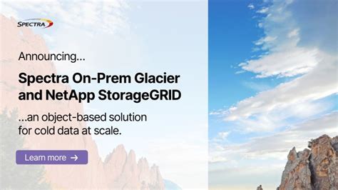 Spectra Logic Extends Object Based Tape Tier To Netapp Storagegrid Spectra Logic