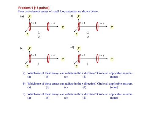 Solved Problem 1 15 ﻿points Four Two Element Arrays Of