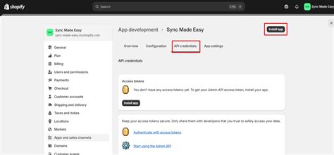 How To Retrieve The Shopify Access Token Sync Made Easy