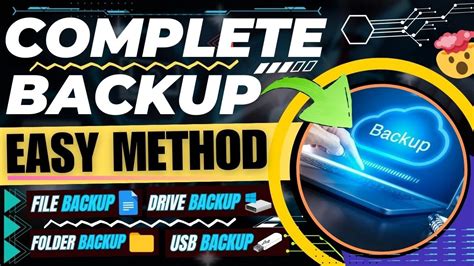 How To Create Backup Any Windows Hard Drive Folder File Or Usb Create Backup Windows 11 YouTube