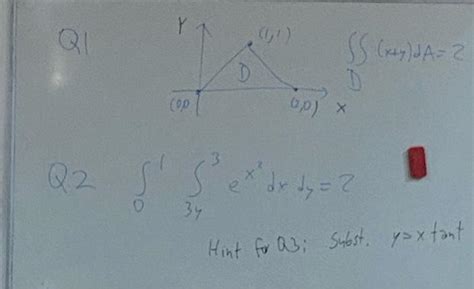 Solved Hint For Q3i Subst Yxtant