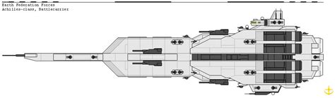Achilles Class Battlecarrier By Fdmod4 On Deviantart
