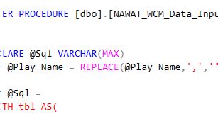 Nan S Blog SQL Passing Multiple Values Through One Parameter In A