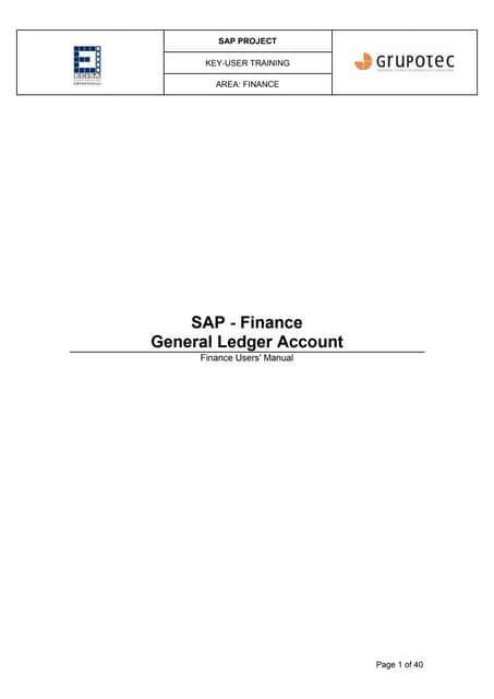 F 13 Gl Account Automatic Clearing Doc Business Business And Finance