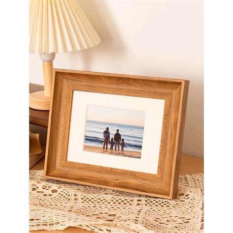 Khung Tranh Mầu Gỗ Tự Nhiên Vừng Decor Có Sẵn Tại Cửa Hàng