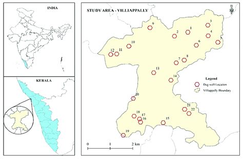 Spatial Representation Map Of The Research Region Download Scientific Diagram