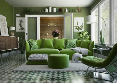 Living Room Decorating Ideas With Green Couch At Hazel Haugh Blog