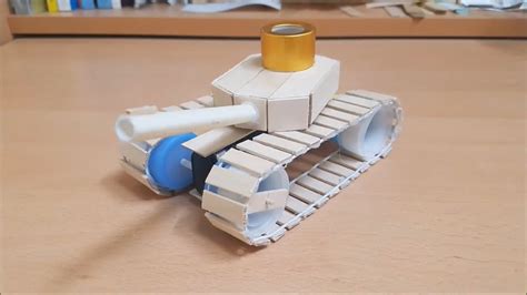 ทำรถถังจากไม้ไอติม Youtube