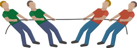 Tug Of War Free Vector Clipart Images On