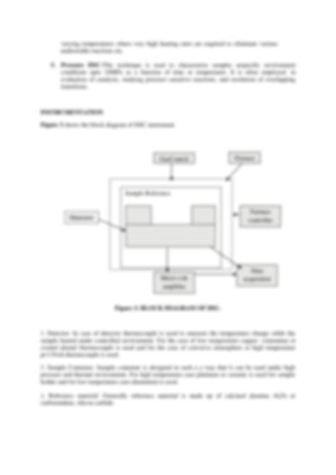 SOLUTION Differential Scanning Calorimetry Dsc Studypool