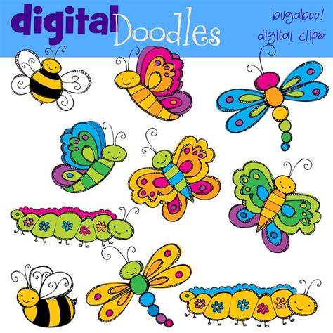 Kpm Bug A Loo Digital Clipart Etsy