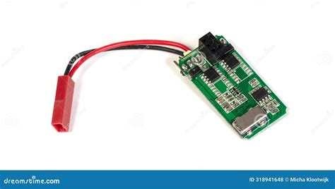 Small Computer Processing Unit System On Micro Chip Printed Circuit
