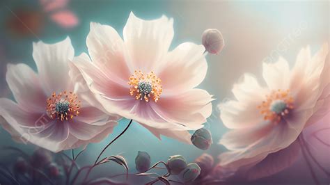 Beautiful Dreamy Pink Flower Background Romantic Wallpapers Floral Beautiful Background Image