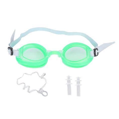 Adjustable Swimming Goggles No Leaking With Ear Plugs And Nose Clip