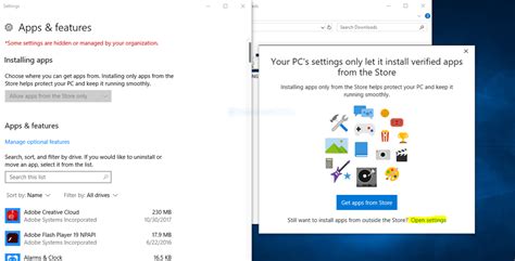 Cannot Download App Outside The Microsoft Store In Windows 10