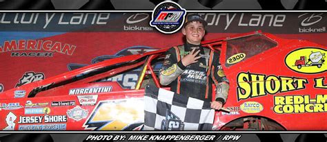 Paulie Hartwig Iii Takes Short Track Super Series Sportsman Main At