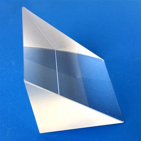 Triangular Color Prism K9 Optical Glass Right Angl Vicedeal