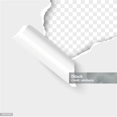 종이 찢어진 구멍 가장자리 사실적인 벡터 일러스트레이션 가장자리에 대한 스톡 벡터 아트 및 기타 이미지 가장자리 각도