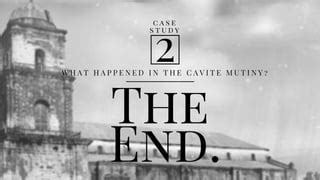 Readings In The Philippine History What Happened In The Cavite Mutiny